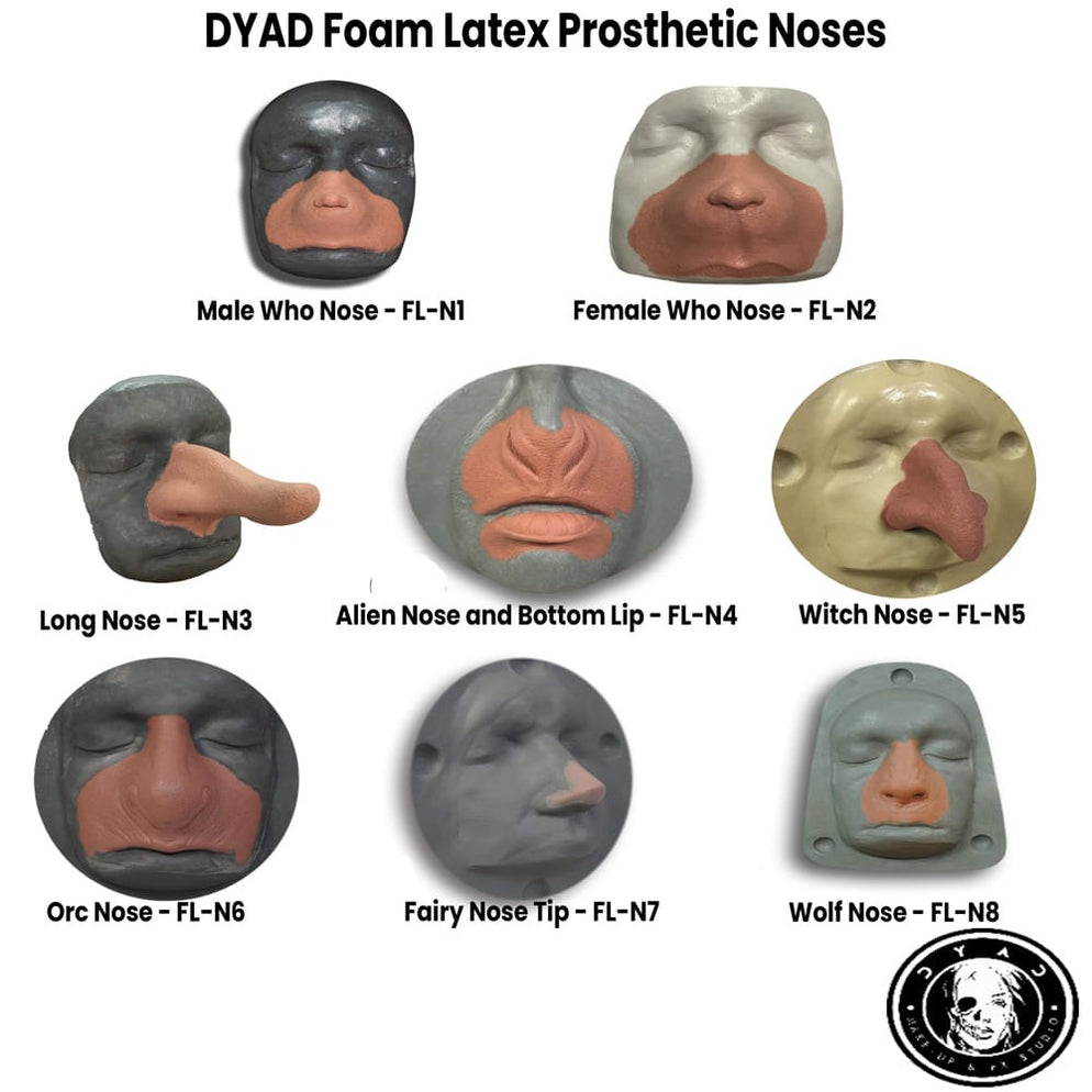 DYAD Foam Latex Prosthetic Noses — Frends Beauty