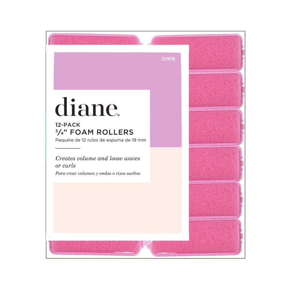 Diane Foam Rollers Pink — Frends Beauty