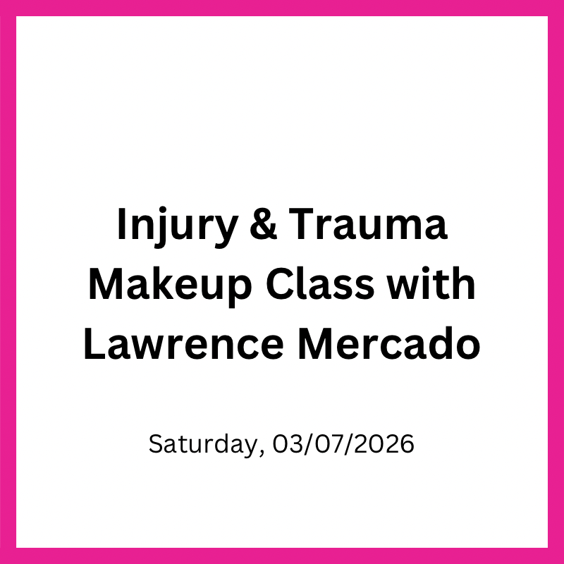 Injury & Trauma Makeup Class with Lawrence Mercado — Frends Beauty