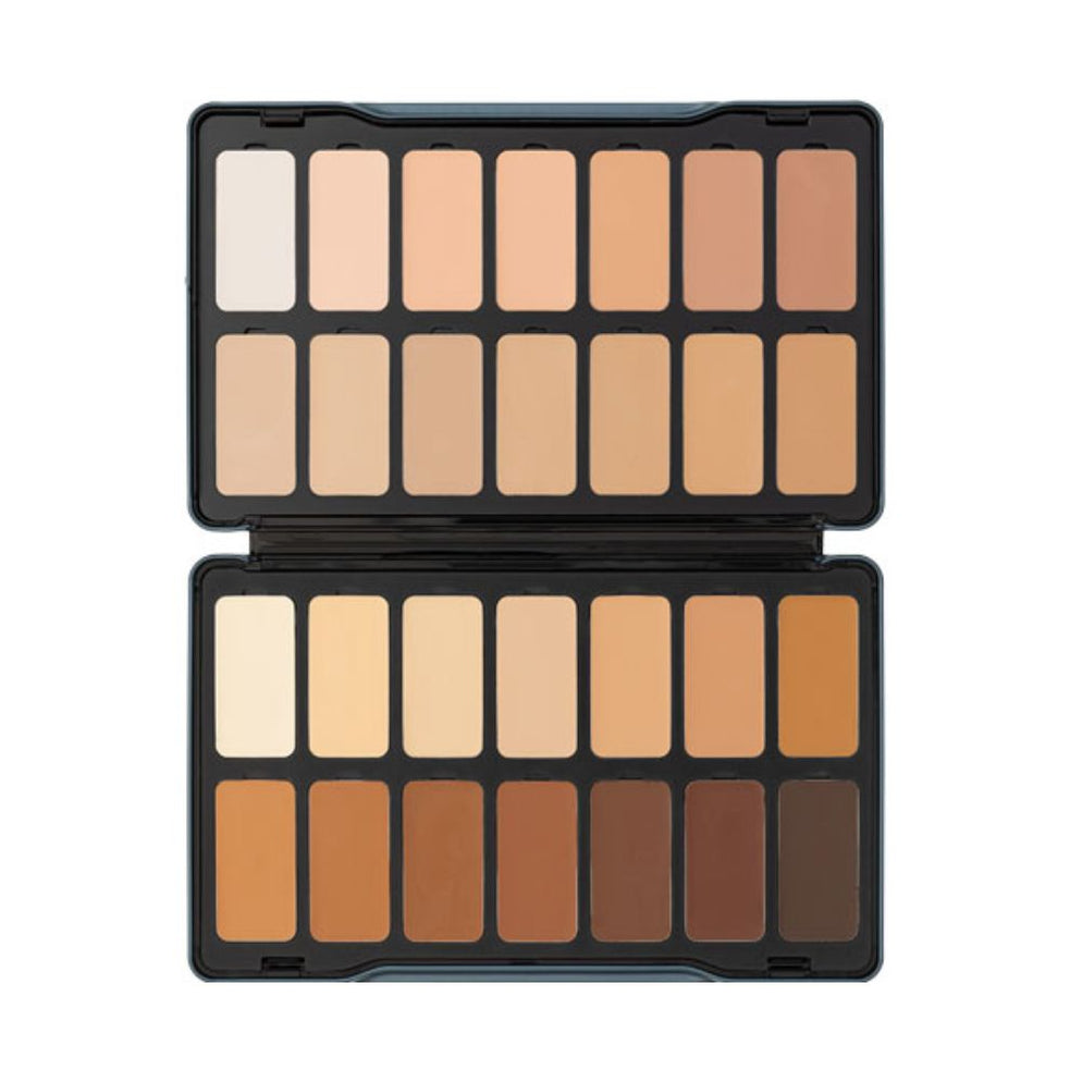 Kryolan Digital Complexion Cream Foundation Palette 28 Color — Frends ...
