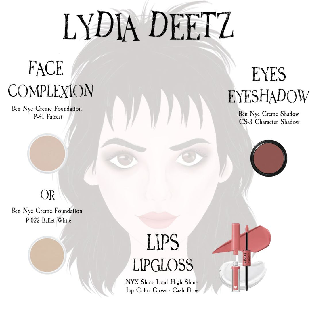 Lydia Deetz Makeup Kit — Frends Beauty