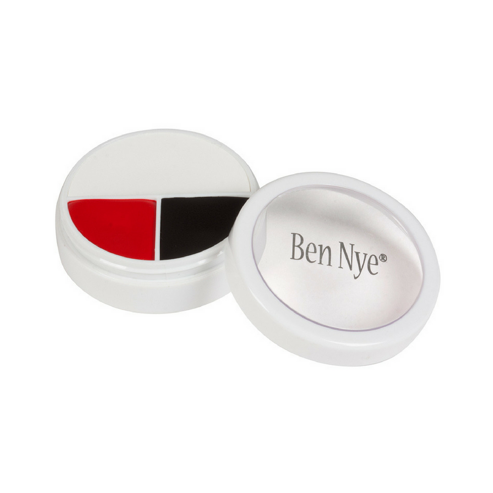 Ben Nye Character Wheel WK-51 Red White & Black — Frends Beauty