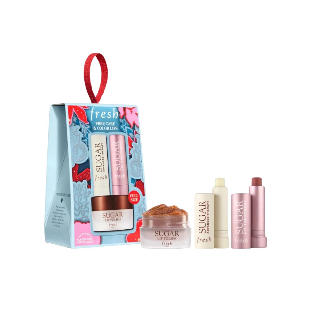 Fresh Prep, Care & Color Lips Gift Set Trio — Frends Beauty