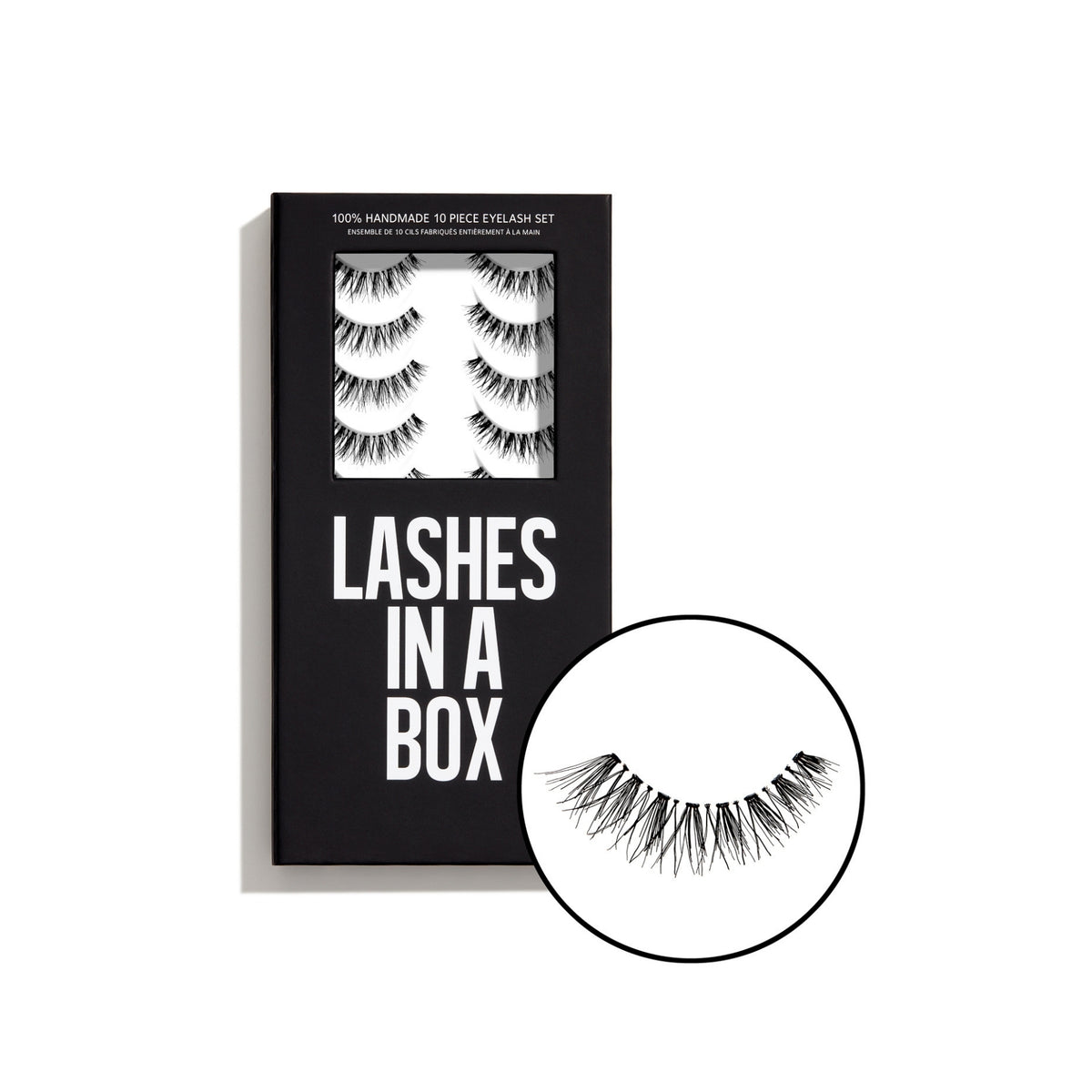 Lashes in a Box No 22 Ten Piece Eyelash Set — Frends Beauty