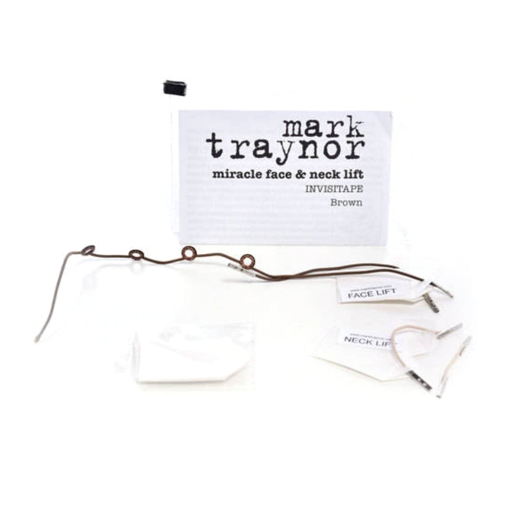 Mark Traynor Miracle Face & Neck Lift Invisitape Brown — Frends Beauty