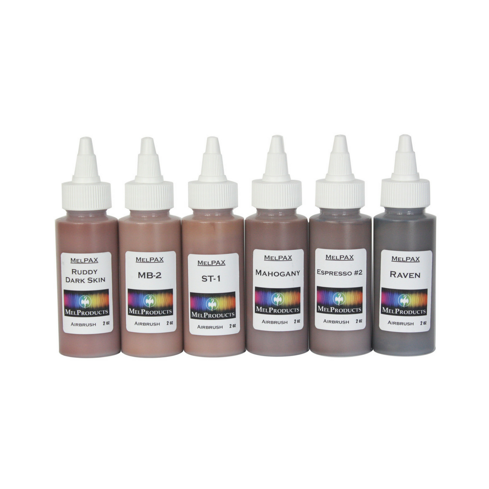 Mel Pax Airbrush Complexion Kit Dark — Frends Beauty
