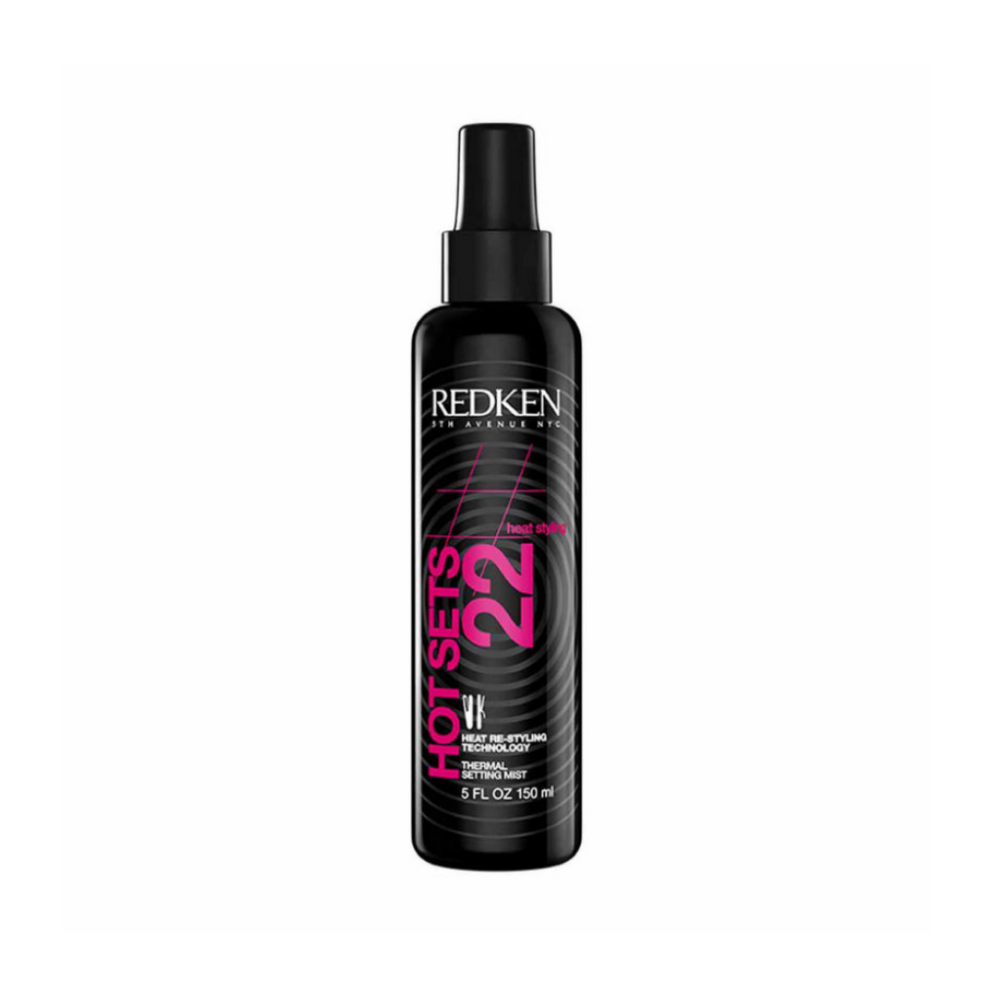Redken Hot Sets 22 Thermal Setting Mist - Heat Protectant Spray ...