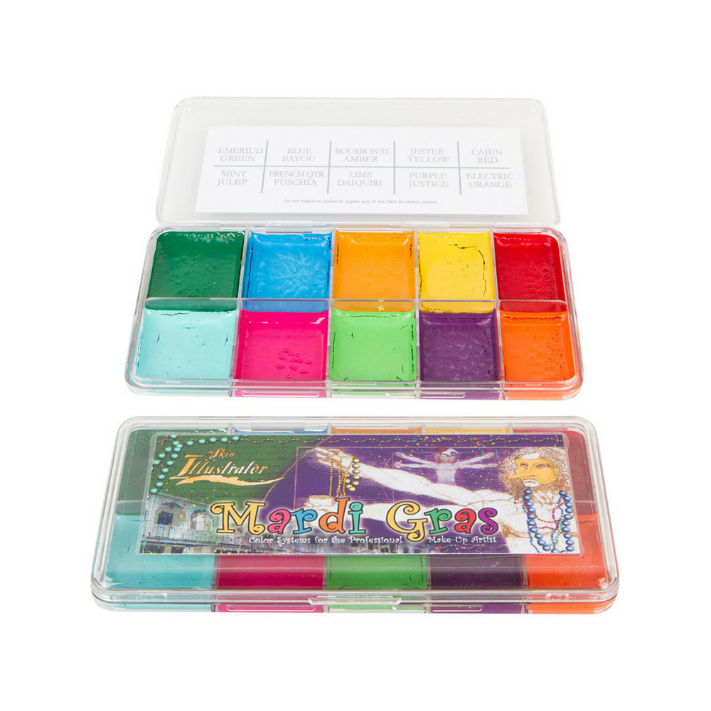 Skin Illustrator Mardi Gras Palette — Frends Beauty